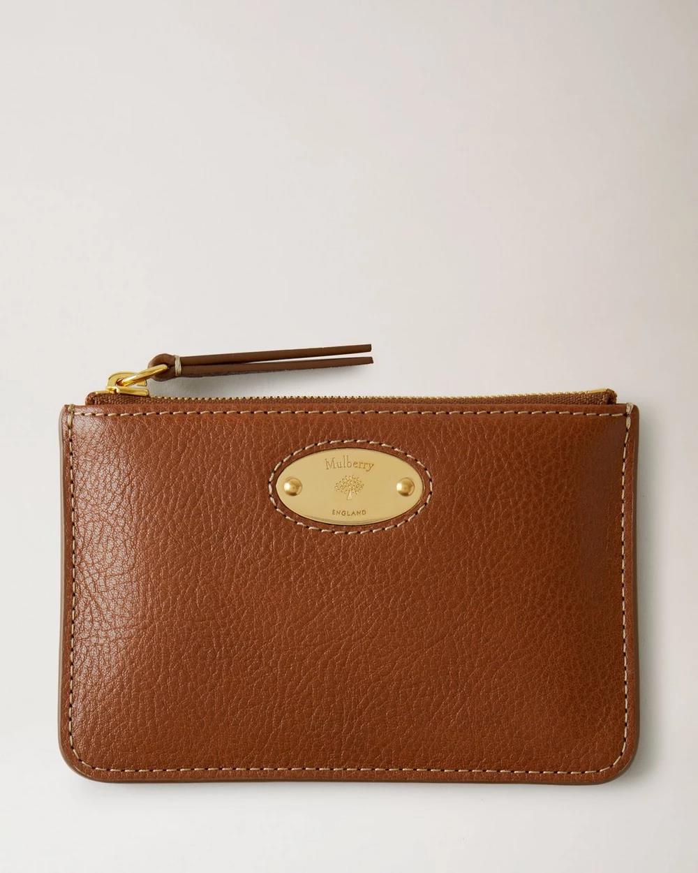 Plaque Small Zip Coin Pouch – Studio Sommerfeldt